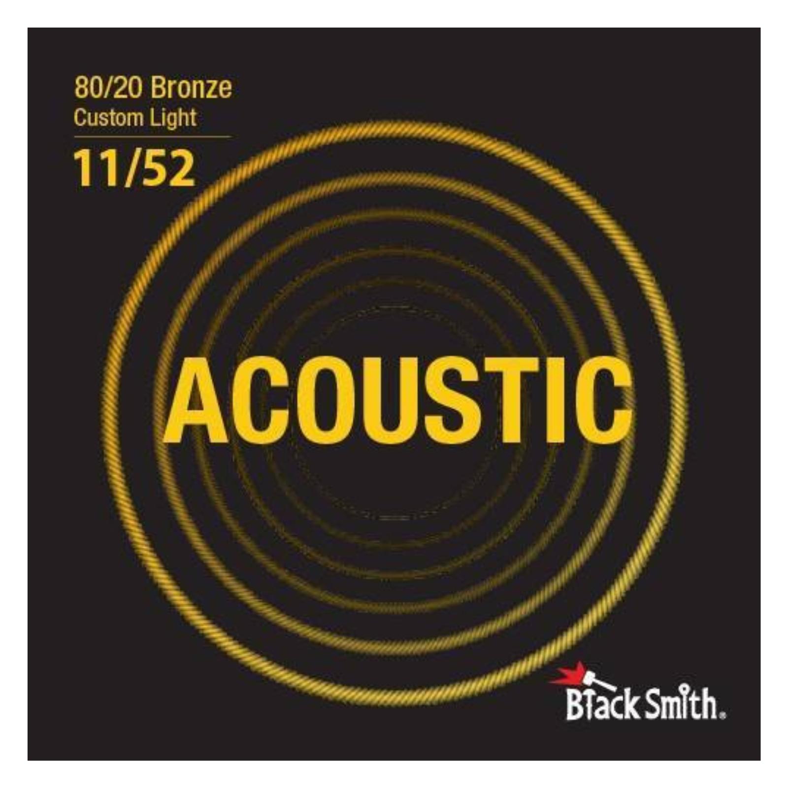 Struny BlackSmith BSMBR1152 | Struny do gitary akustycznej – Sklep Dogitary